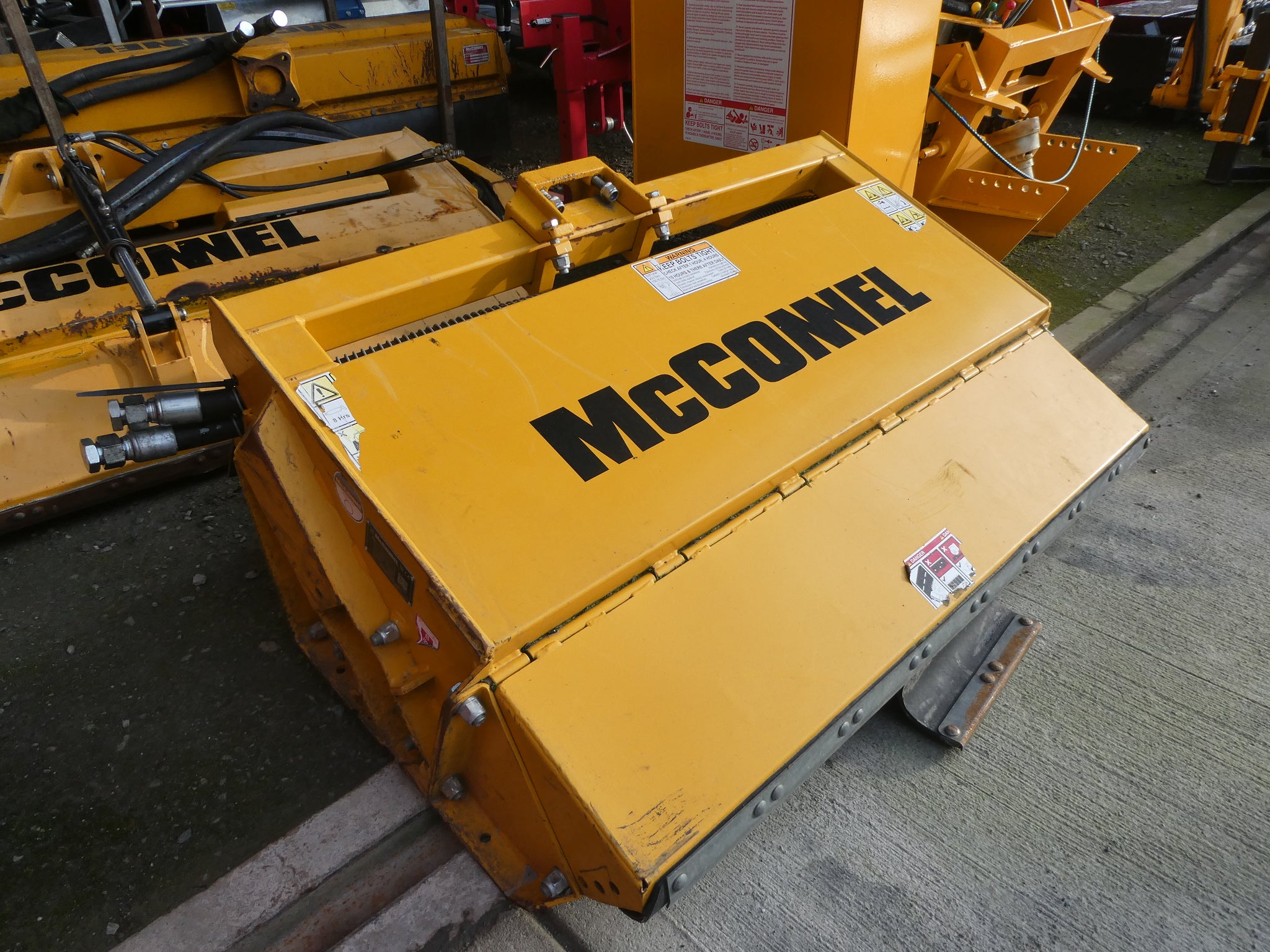 McConnel 1.2m 54hp Flail Head