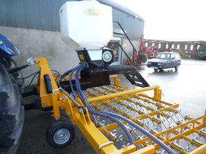 Spring Tine Harrow With Air Seeder